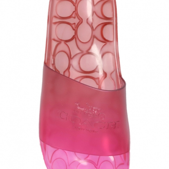 Coach | Shoes | Coach Transparent Slides | Poshmark